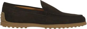 Tod's Homme, Chaussures, Brun, Taille: 42 EU Mocassins en daim