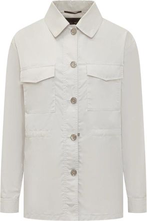 Moorer Femme, Vestes, Blanc, Taille: 40 FR Nakia-Wk Jacket