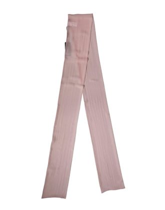 Dolce & Gabbana Womens Light Pink Silk Neck Wrap Shawl Stole 293cm X 19cm Scarf