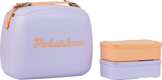 Polarbox Lunchbox 6 l lila Pop Details orange