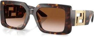 Versace Femme, Accessoires, Brun, Taille: 55 MM Ve4505U Lunettes de soleil