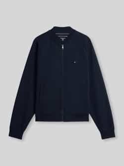 Tommy Hilfiger Regular Fit Sweatjacke aus Baumwoll-Mix