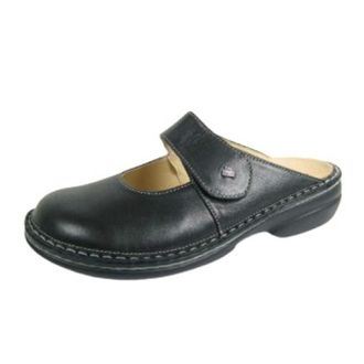 Finn Comfort Femme, Chaussures, Noir, Taille: 40 EU Mocassins noirs pour femmes style confortable