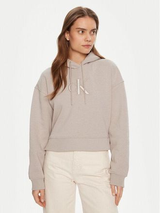 Calvin Klein Jeans Sweatshirt J20J224718 Grau Relaxed Fit