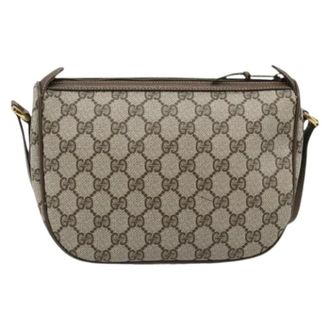 Gucci Sac bandouli&egrave;re vintage Pre-owned - Femme - Pre-owned - Beige - Taille: ONE Size