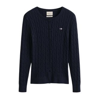 GANT Rundhals-Strickware - - Knitwear - Damen - Blau - M