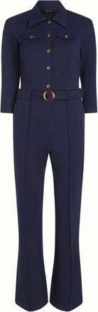 King Louie Femme, Combinaisons et Ensembles, Bleu, Taille: 42 FR Alexa Jumpsuit
