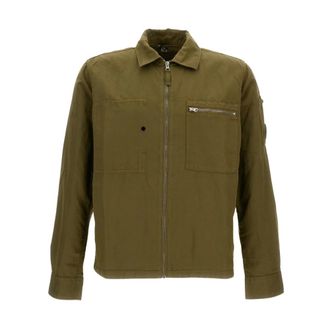 C.P. Company C.p. Company, Homme, Vestes, Vert, Taille: L Camicia