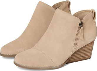 Toms Damen Goldie Mode-Stiefel, Oatmeal Suede, 36.5 EU