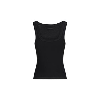 Jacquemus Tanktop mit quadratischem Ausschnitt - - Tops - Damen - Schwarzk - M
