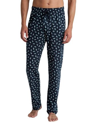 CALIDA RMX Sleep Hose Herren, aus 100% Baumwolle, mit Seitentaschen