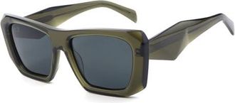 Generic Lunettes De Soleil De Conduite En Plein Air For Hommes Lunettes De Soleil De Vacances &Agrave; Grande Monture For Femmes(Green)