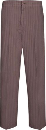 Costumein Homme, Pantalons, Brun, Taille: L Pantalon en lin marron pour homme