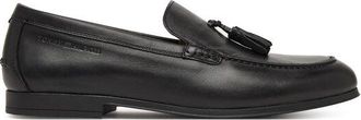 Tommy Hilfiger Slipper Flex Hilfiger Lth Tassel Loafer FM0FM05891 Schwarz
