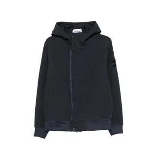 Stone Island Logo-patch Hooded Jacket