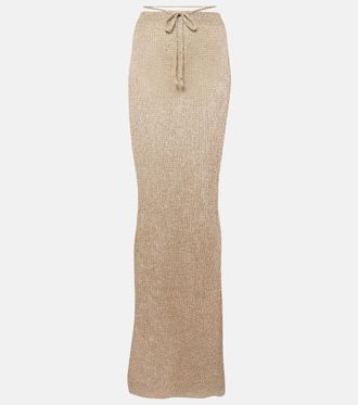 Bananhot Jupe longue Alma en crochet