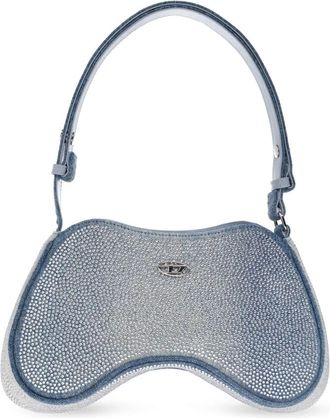 Diesel Femme, Sacs, Bleu, Taille: ONE Size Play Shoulder Bag