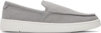 Toms TRVL LITE Loafer, Slipper, Ultimate Grey Recycled Cotton Slubby Woven