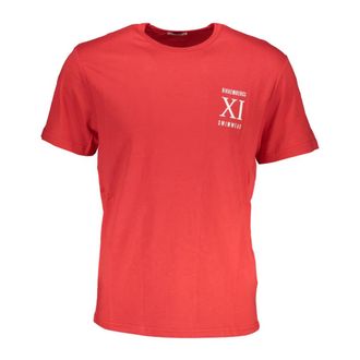 Dirk Bikkembergs XI Short Sleeve T-Shirt - - Tops - Herren - Rot - M