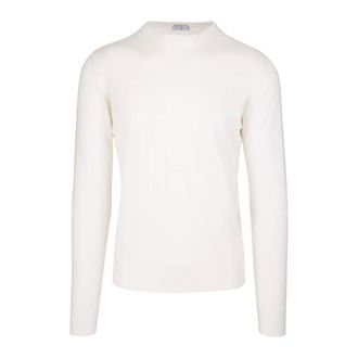 Fedeli Homme, Pulls, Blanc, Taille: 5XL Milionaire Crew Neck Pullover