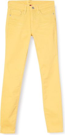 Camel Active Camel Active Womenswear Damen Camel Active Womenswear 5-pocket Slim Jeans, Gelb (YELLOW 60), 29W / 32L