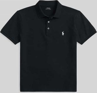 Polo Ralph Lauren Slim Fit Poloshirt aus Baumwoll-Mix