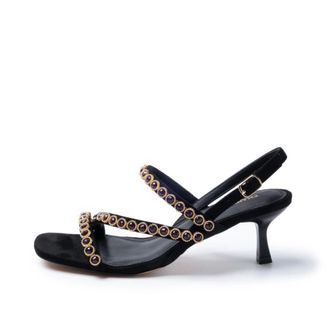 Emanuelle Vee Femme, Chaussures, Noir, Taille: 36 EU Rosita Sandal