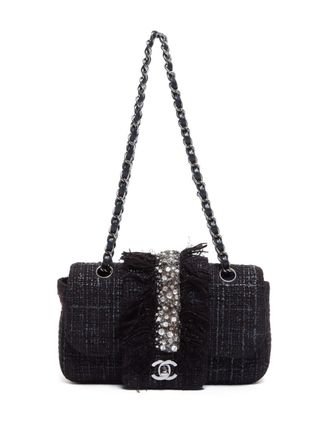 Chanel sac porté épaule (2005) - Noir