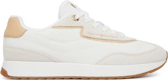 Tommy Hilfiger Sneakers Tommy Hilfiger Th Retro Runner Mix FW0FW09410 Wei&szlig;