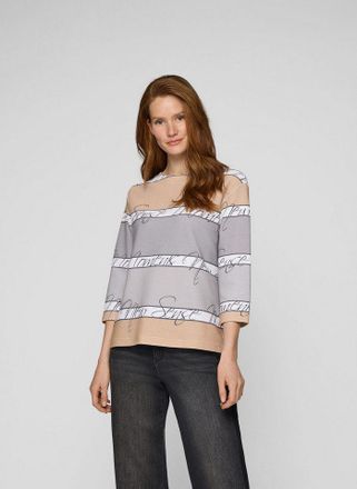 Rabe 3/4-Arm-Shirt mit Crinkle Optik