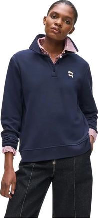 Karl Lagerfeld Damen, Sweatshirts & Hoodies, Blau, XSGr&ouml;&szlig;e