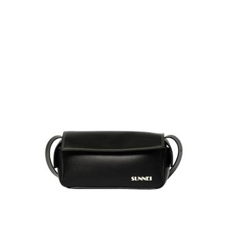 Sunnei Stilvolle schwarze Umh&auml;ngetasche - - Bags - Damen - Schwarzk - ONE SIZE