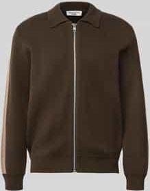 Marc O'Polo Denim Regular Fit Strickjacke aus reiner Baumwolle