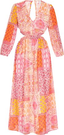 Izia Kleid Frauen orange mehrfarbig