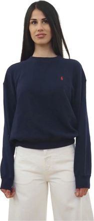 Ralph Lauren Femme, Sweatshirts et sweats &agrave; capuche, Bleu, Taille: 38 FR SweaT-shirts & SweaT-shirts &agrave; capuche