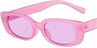 Generic Lunettes de soleil décoratives 2025 design petit cadre tir de rue lunettes de soleil décoratives hommes et femmes vacances en plein air (couleur : G, 