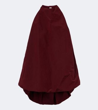 Magda Butrym Top en coton et soie