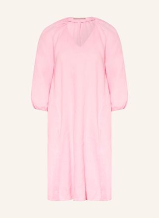 (The Mercer) N.Y. (The Mercer) N.Y. Leinenkleid Mit 3/4-Arm rosa