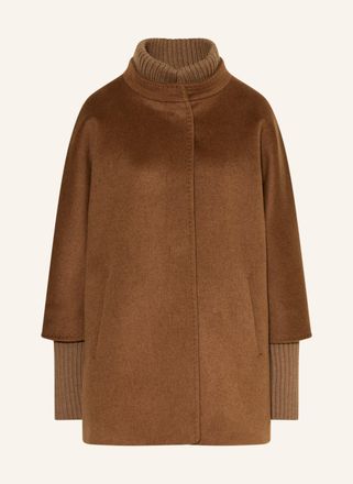 Cinzia Rocca Cinzia Rocca Jacke Mit Abnehmbarem Kragen braun