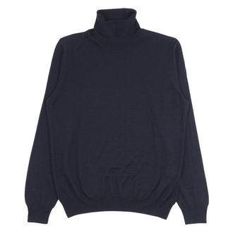 Tagliatore Rollkragenpullover - - Knitwear - Herren - Blau - M