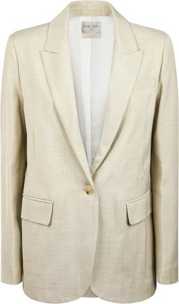 Forte_Forte Femme, Vestes, Beige, Taille: 40 FR Veste en Hopsack de Viscose