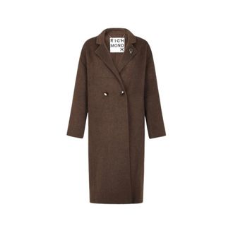 John Richmond Uwa26260Cp - Femme - Manteaux - Brun - Taille: 36 FR