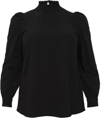 Kaffe Curve Langarmbluse Langarm-Bluse KCditta Große Größen