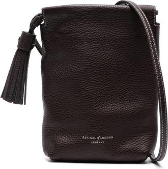 Aspinal of London Hudson Umhängetasche - Rot