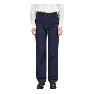 Maison Kitsun&eacute; Jean Droit - Femme - Jeans - Bleu - Taille: W27