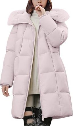 Generic Manteau Femme Bouclette Manteau Laine Femme Veste Décontractée En Coton Chaud Et Épais Pour Taille Longue Style Européen Et Américain Doudoune Bouclet