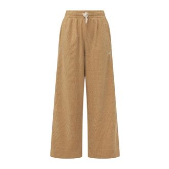 Palm Angels Pantalon Large - Femme - Pantalons - Beige - Taille: 38 FR