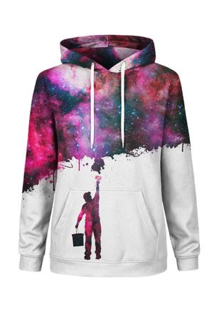 Mr. Gugu & Miss Go Paint my Galaxy Hoodie