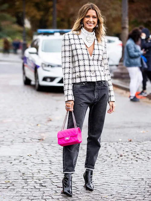 Helena Bordon look jean élégant