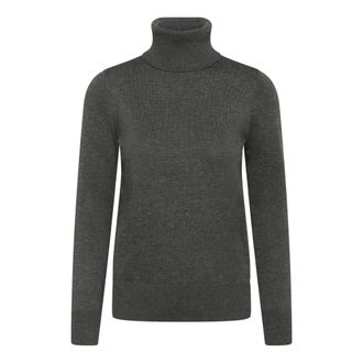 Saint Tropez MilaSZ Pull &agrave; Col Roul&eacute; - Femme - Pulls - Gris - Taille: 42 FR